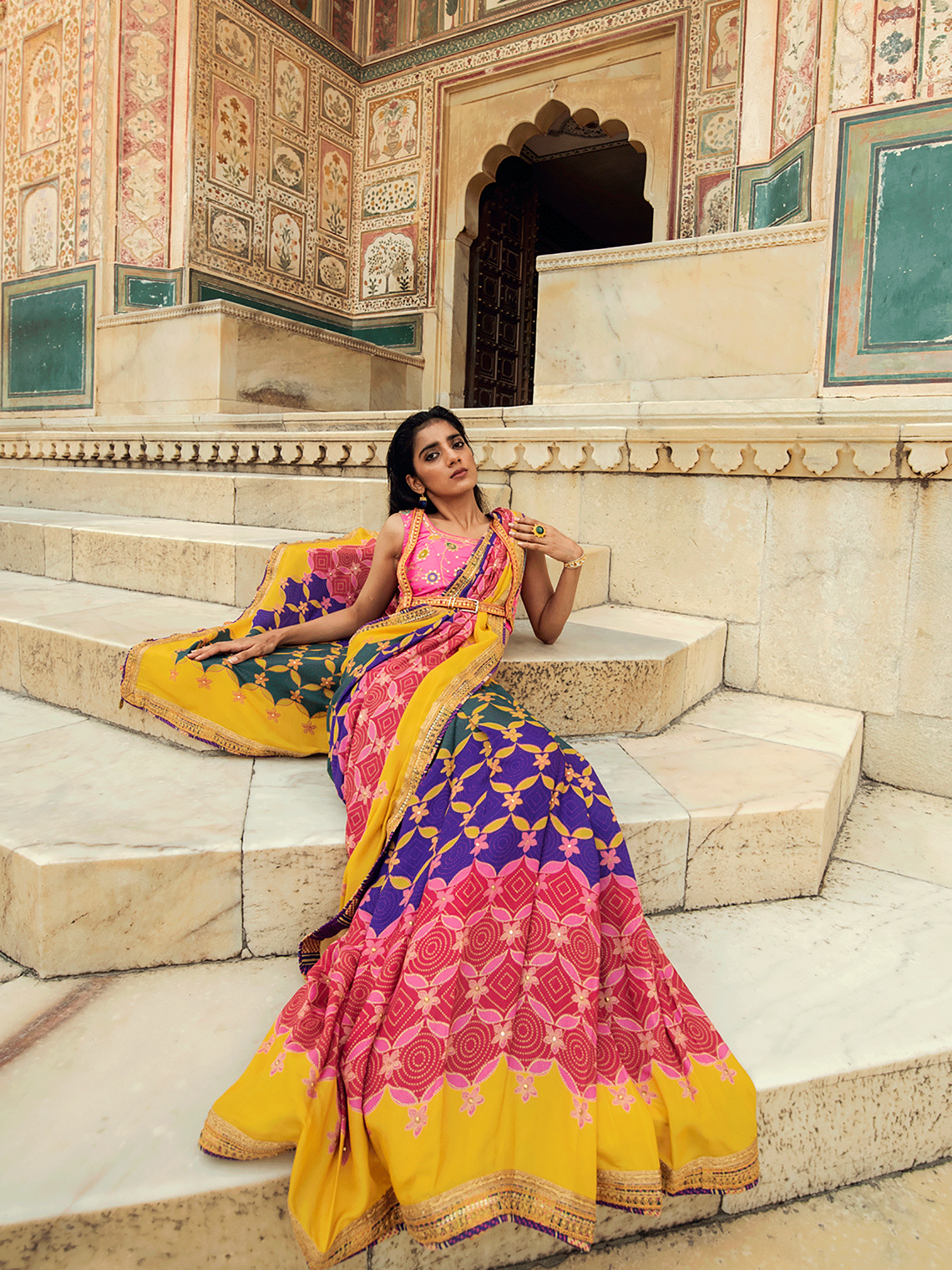 Navalgarh Saree – Swati Vijaivargie Rang